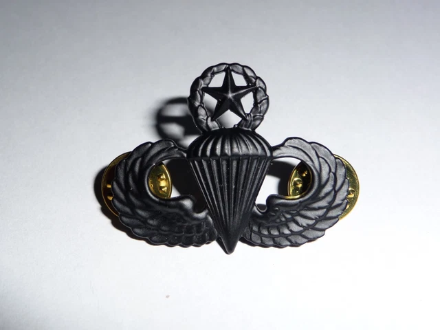 INSIGNE MILITAIRE USA Brevet Parachutiste Ww2 Original En Argent ...