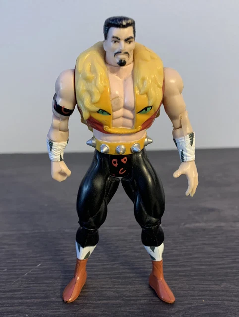 MARVEL SPIDER-MAN SPEAR Throwing KRAVEN 5" Action Figure ToyBiz (1994 ...