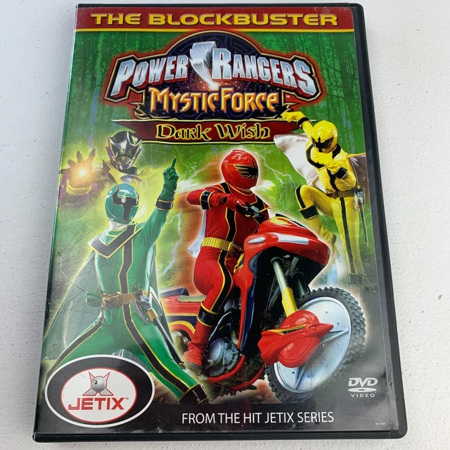 POWER RANGERS MYSTIC Force - Dark Wish DVD Jetix The Blockbuster $8.79 ...