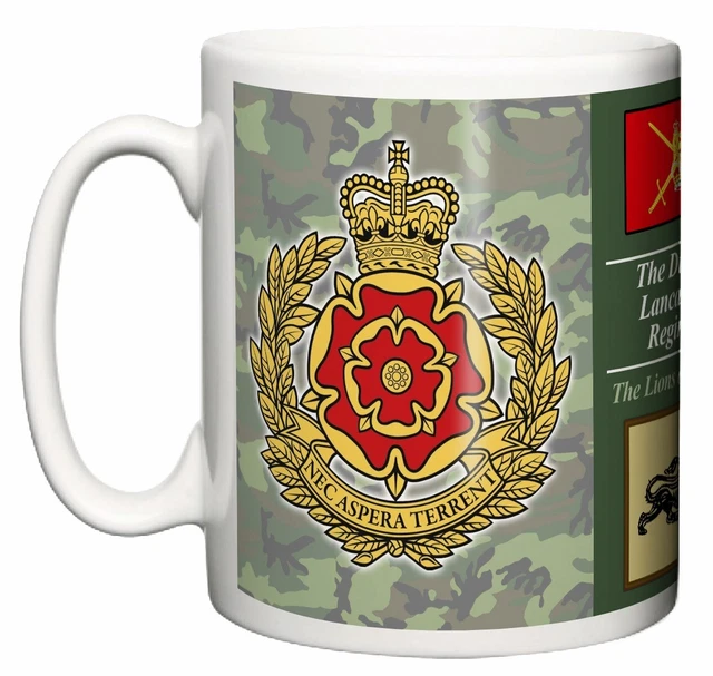 BRITISH ARMY SOLDIER The Duke of Lancaster's Regiment Infantry TRF Tea ...