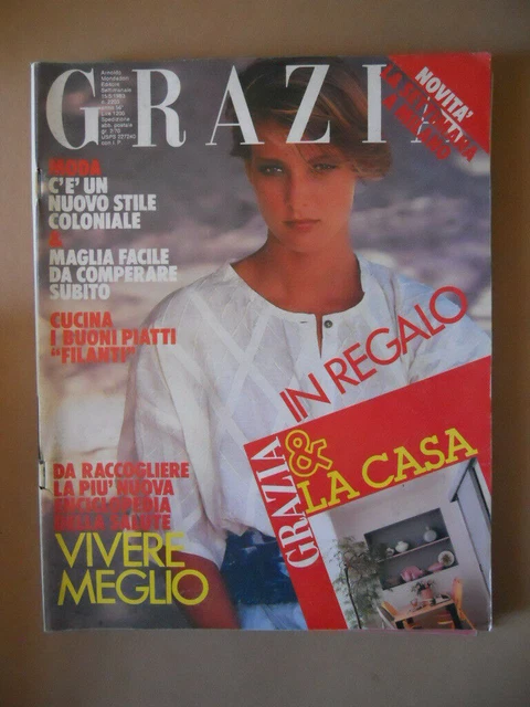 GRAZIA RIVISTA DI moda n 2076 1980 [Q64] EUR 9,15 - PicClick FR