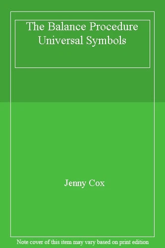 THE BALANCE PROCEDURE Universal Symbols-Jenny Cox £3.63 - PicClick UK