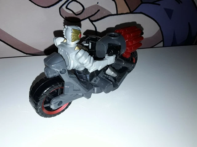 POWER RANGERS Bandaï megaforce robot knight lion cycle zord builder ...