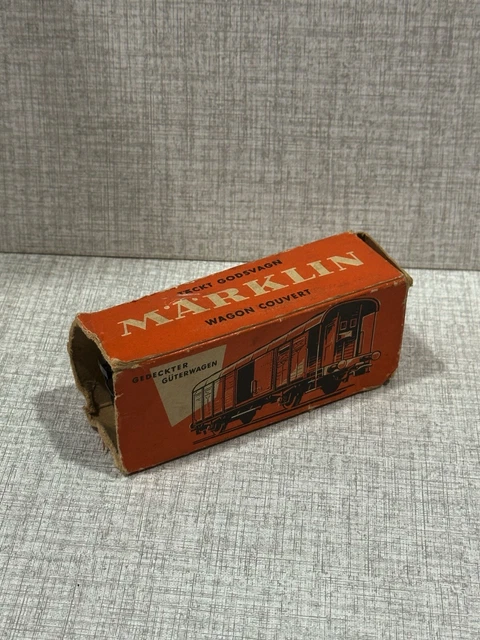 MODÉLISME TRAIN MARKLIN HO Wagon Couvert Tackt Godsvagn 96081 EUR 19,90 ...