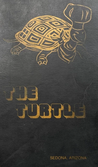 1970'S ORIGINAL DINNER Menu THE TURTLE Restaurant Sedona Arizona EUR 62,94 - PicClick DE