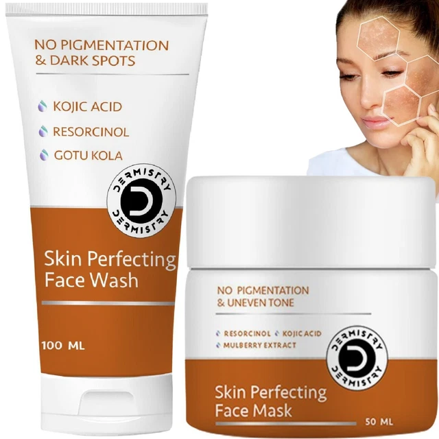 MASQUE ÉCLAIRCISSANT LA peau à l'acide kojique pour la peau bronzer réduire l... EUR 27,64 ...