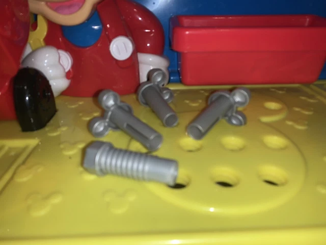 DISNEY MICKEY MOUSE Clubhouse Mousekadoer Workbench Playset Tool Bench ...