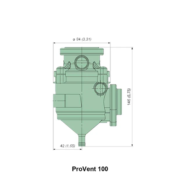 PROVENT 100 OIL Catch Can Kit for Hyundai iLoad 2014-on 2.5L 4Cyl. TD ...