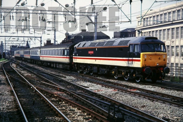 35MM SLIDE BR British Railways Diesel Loco Class 47 47821 1989 ...