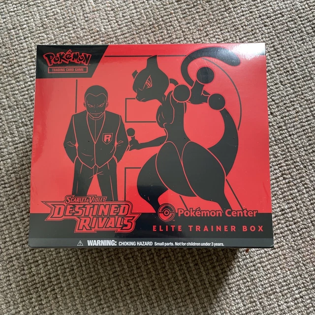 POKÉMON TCG DESTINED Rivals Pokemon Center Elite Trainer Box ETB EUR 213,50 - PicClick IT