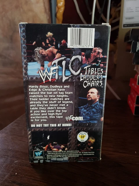 WWF/WWE - TLC: Tables, Ladders, and Chairs VHS 2000 WWF Home Video ...
