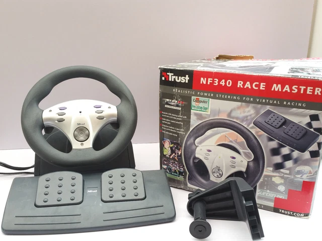 TRUST NF340 RACE Master Steering Racing Wheel £19.99 - PicClick UK