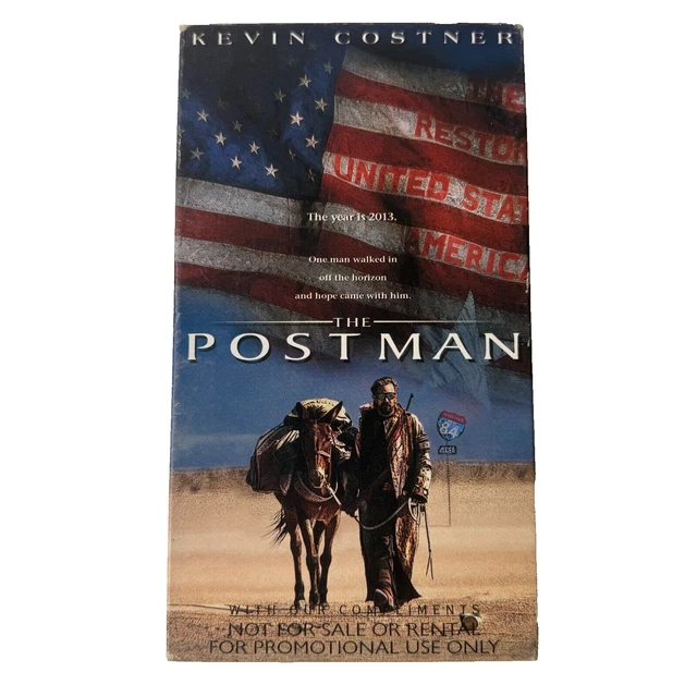 THE POSTMAN VHS Movie Film Rare Exclusive Dealer Preview Warner Bros ...