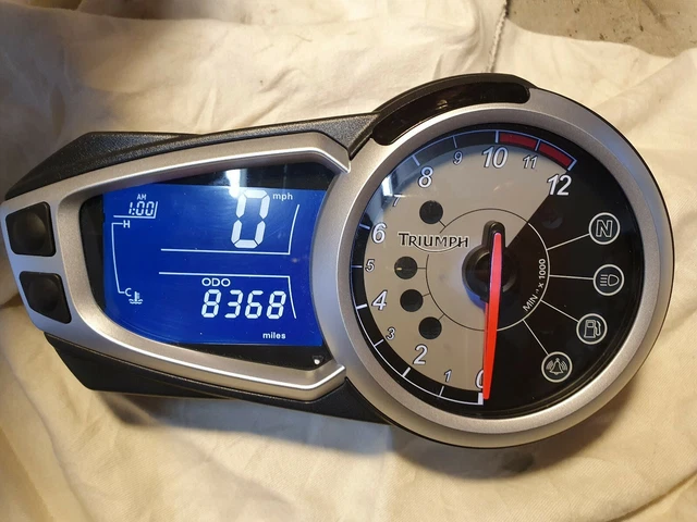 TRIUMPH TIGER 1050 + Speed Triple speedo clock dash REPAIR SERVICE £150 ...