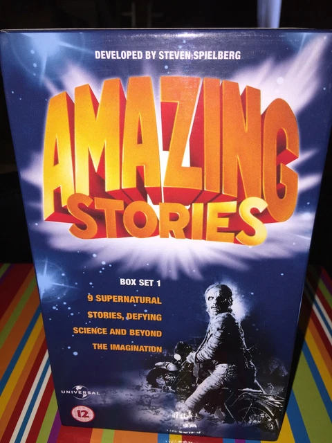 STEVEN SPIELBERG'S AMAZING Stories - Triple VHS Boxset UK PAL **RARE ...