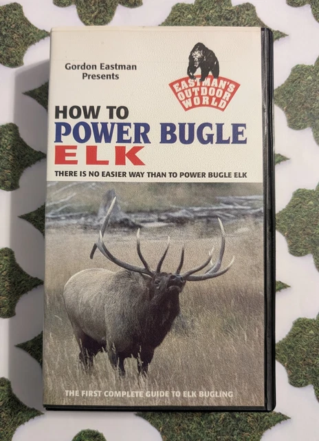 GORDON EASTMAN PRESENTS - How To Power Bugle Elk (VHS) Rare Elk Bugling ...
