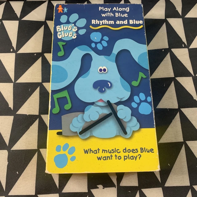 NICK JR BLUE’S Clues Rhythm & Blue VHS Video Tape BUY 2 GET 1 FREE ...
