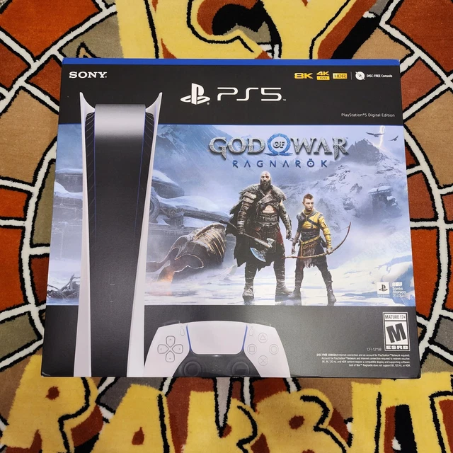 SONY PLAYSTATION 5 PS5 Digital Edition God of War Ragnarok Bundle New in Box £519.45 - PicClick UK