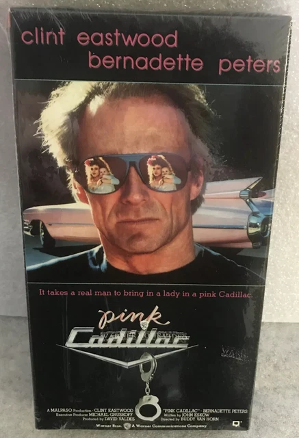 PINK CADILLAC VHS 1989 Clint Eastwood Bernadette Peters MINT SEALED not ...
