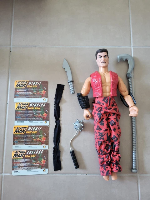 ACTION MAN NINJA Kick Hasbro 1997 EUR 20,00 - PicClick FR