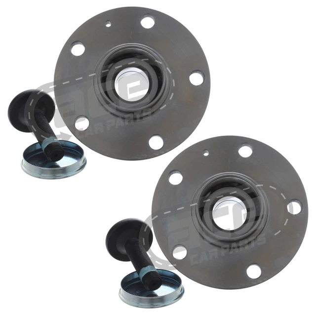 VW GOLF MK6 Estate 2009-2014 Rear Wheel Bearing Hubs Kits With ABS 30mm ...