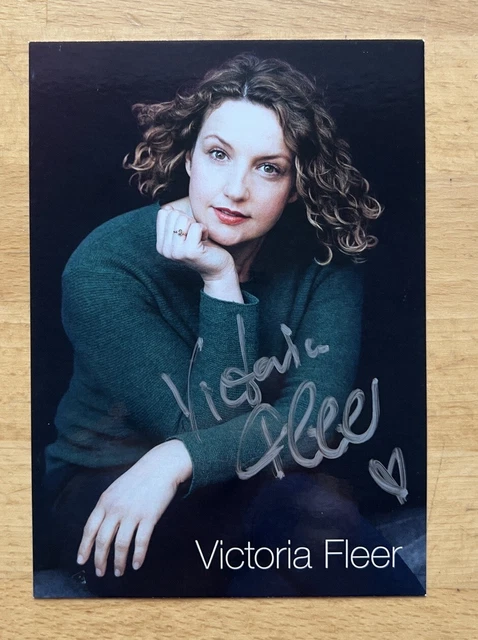 VICTORIA FLEER AK ARD Nord Bei Nordwest Autogrammkarte original ...