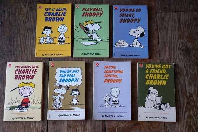 CHARLIE BROWN SNOOPY Peanuts Charles M Schulz Book Collection £25.00 ...
