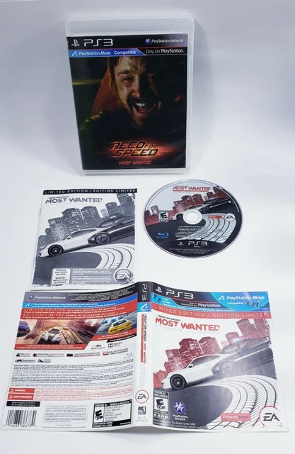 NEED FOR SPEED: Most Wanted Limited Edition PlayStation 3 PS3 Variant ...