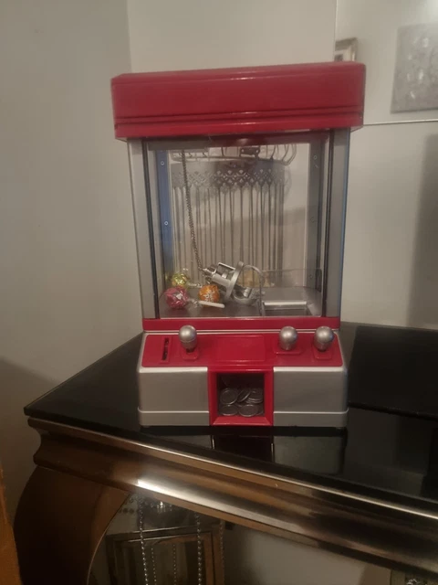 CANDY GRABBER MACHINE Toy Claw Game Kids Fun Crane Sweet Grab Gadget ...