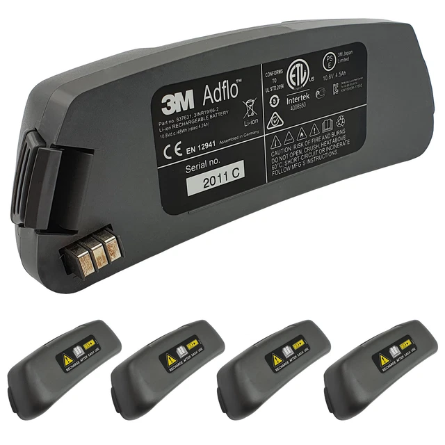 3M SPEEDGLAS UPGRADED Li-Ion Heavy Duty Battery - Adflo PAPR Welding ...