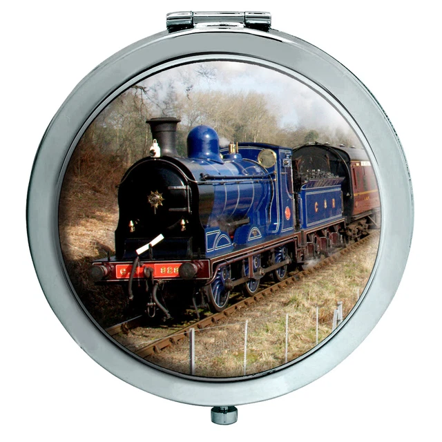 CALEDONIAN RAILWAY 812 Class Steam Locomotive Compact Mirror £14.99 ...