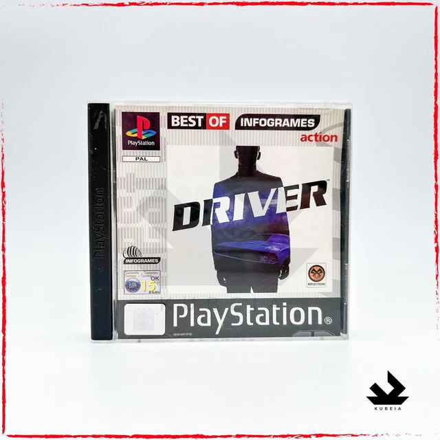 DRIVER 1 PAL 💎 Originale Completo Cib 🇬🇧 English Sony Playstation 1 Ps1 ...