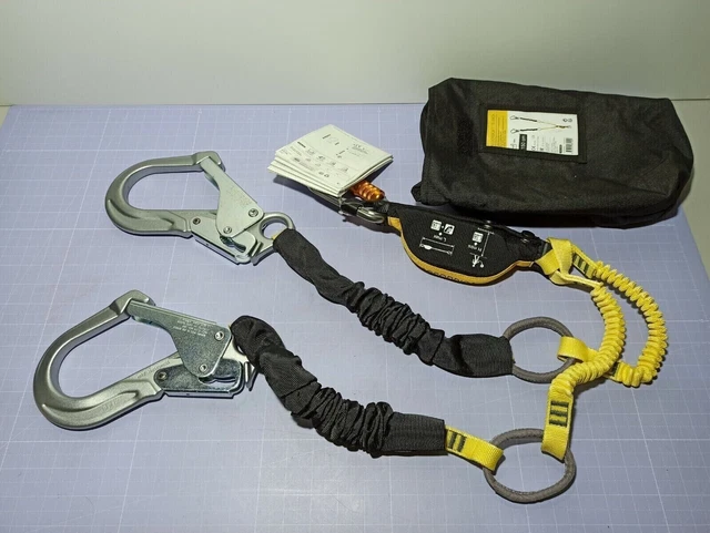 PETZL L015BA00 ABSORBICA-Y Tie-Back International Version Double ...