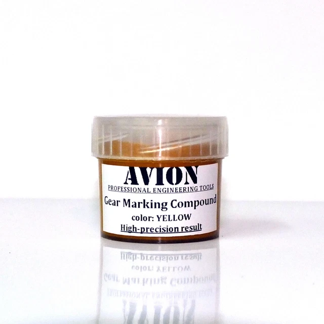 GEAR MARKING COMPOUND Yellow Paste Crown Wheel Pinion Axle Diff CWP ...