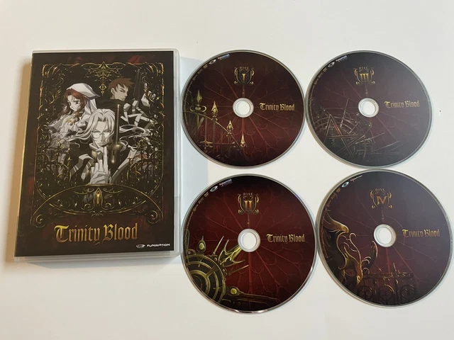 TRINITY BLOOD: THE Complete Remastered Series, Anime (4-Disc, DVD ...