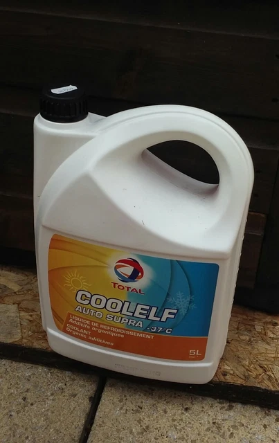 TOTAL COOLELF AUTO Supra Ready Mix Coolant Antifreeze -37°C - 5L - 5 ...