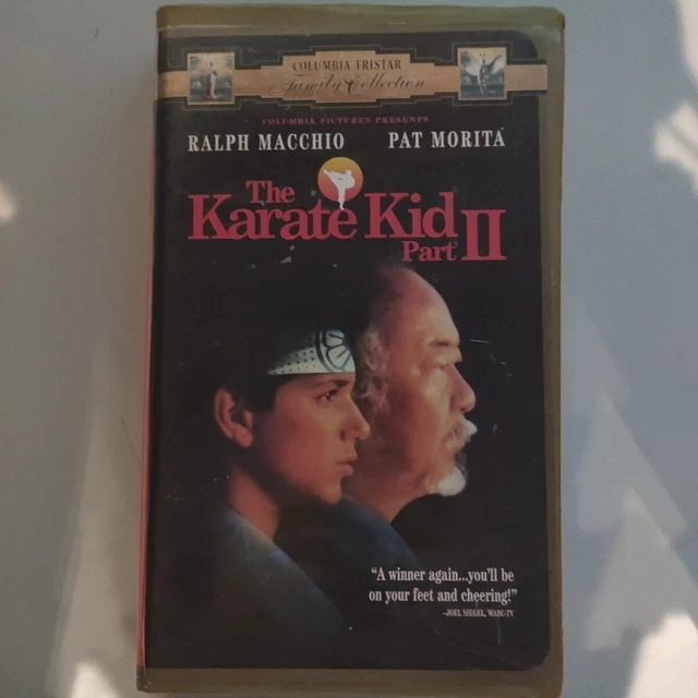 THE KARATE KID Part II 2 VHS Side Loader $4.60 - PicClick CA