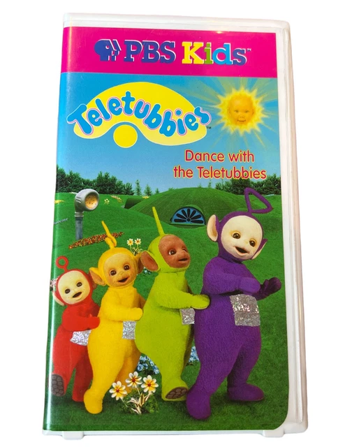 TELETUBBIES DANCE WITH The Teletubbies VHS Video Tape VCR 1998 PBS Kids ...