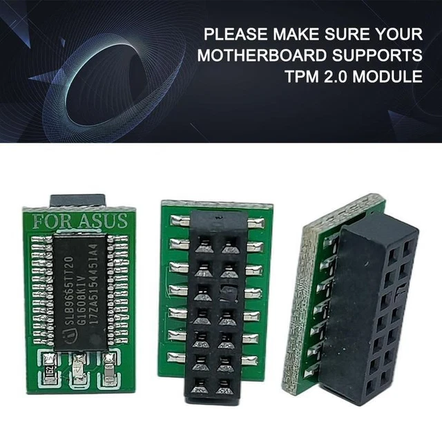 TPM 2.0 ENCRYPTION Security Module Remote Card Windows Module 11ღ EUR 8 ...