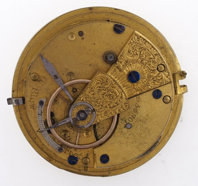 ENGLISH FUSEE LEVER Pocket Watch Movement Spares & Repairs Q120 £40.00 ...