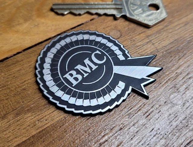 BMC ROSETTE SELF Adhesive Car BADGE 2" Mini Cooper MG Austin Riley ...