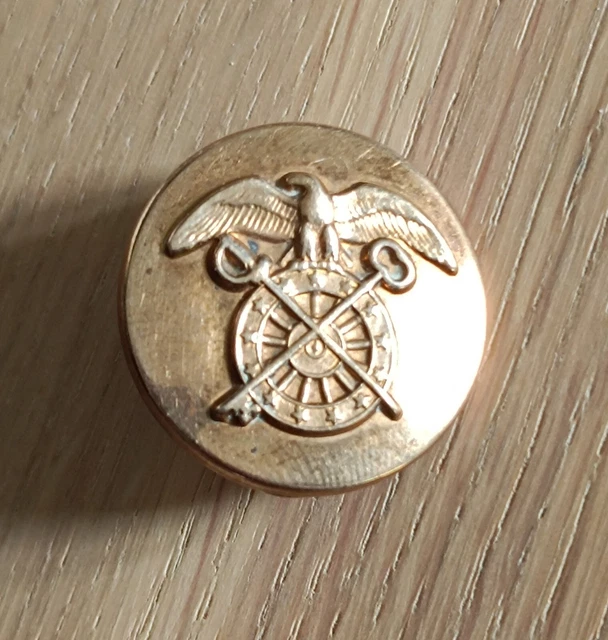 DISQUE DE COL Type V US Army WW2 WWII Original Quarter Master Collar ...