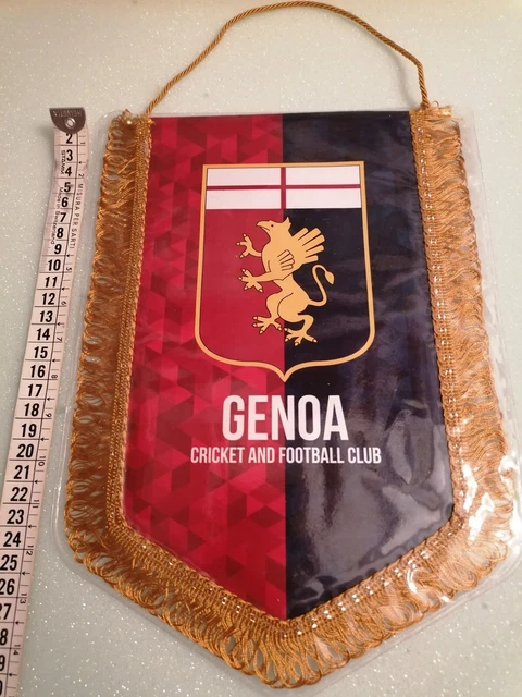 FOOTBALL FOOTBALL PENNANT banner pennant pennant pennant pennant GENOA ...