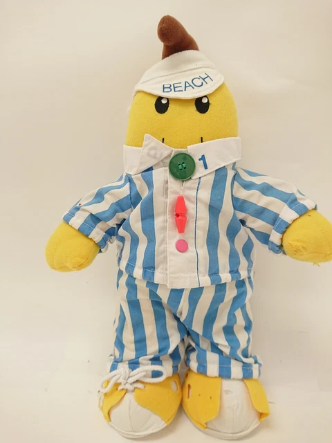 VINTAGE BANANAS IN Pyjamas B1 Plush Soft Toy Teddy Tomy Collectible 17 ...