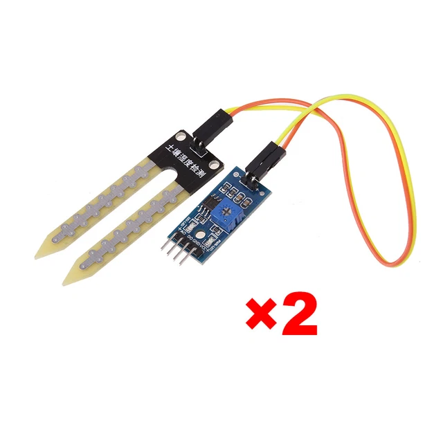 SOIL HUMIDITY HYGROMETER Moisture Detection Sensor Module Arduino w ...