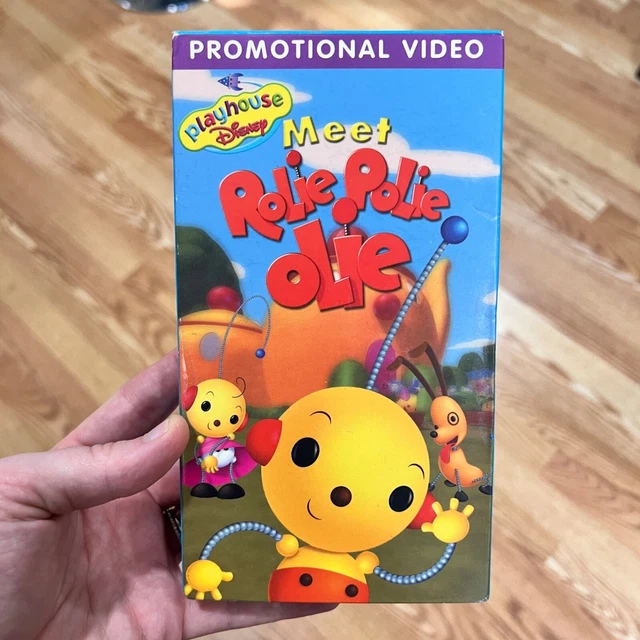 MEET ROLIE POLIE Olie Playhouse Disney VHS 2000 Promotional Video Promo ...