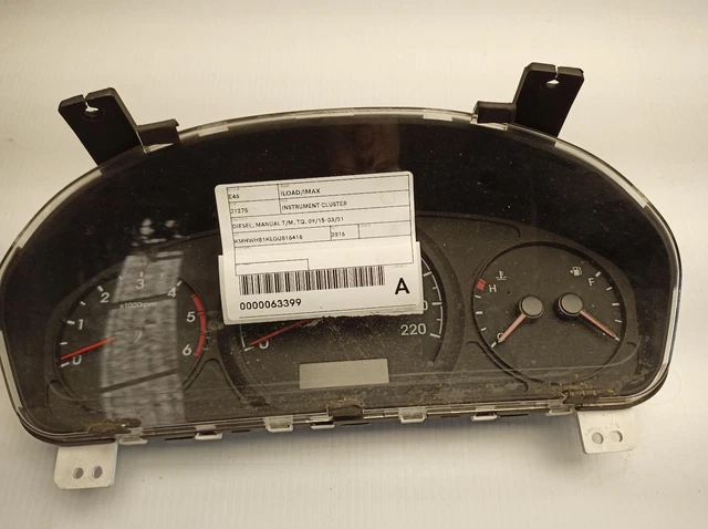 HYUNDAI ILOAD/IMAX INSTRUMENT Cluster Diesel, Manual T/M, Tq, 09/15-03/ ...
