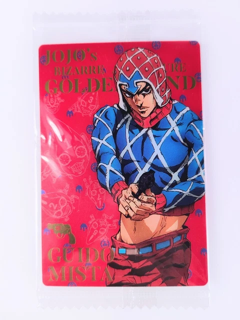 Guido Mista Jojos Bizarre Adventure Wafer Card N05 Bandai Japan Fs 8484