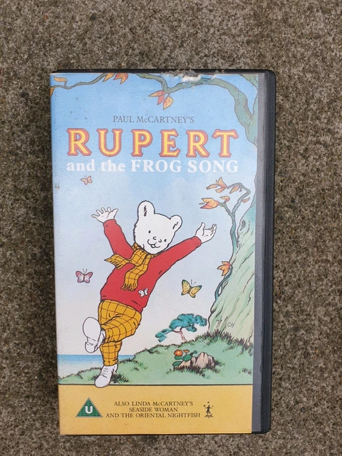 2 RUPERT THE Bear VHS Cartoons £5.97 - PicClick UK