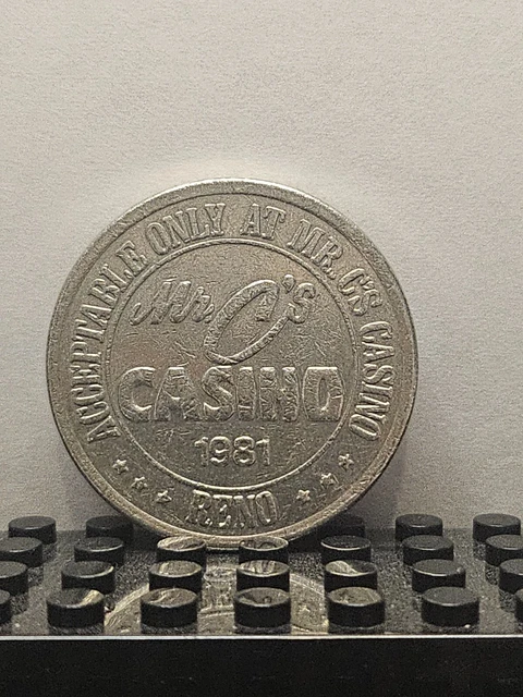 MR C'S CASINO Reno 1981 $1 Dollar Slot Gaming Token $2.97 - PicClick CA